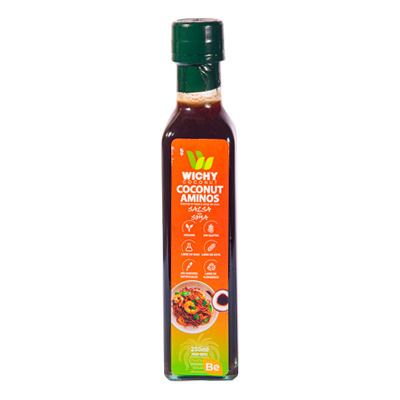 Coconut Aminos, Syrup de Coco, Salsa sin Soya – Alzarsi Ltda.